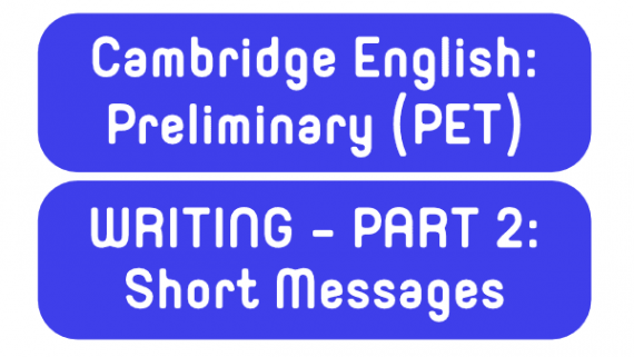 B1 Preliminary (PET): Writing Part 1 – Task 3 | KSE Academy