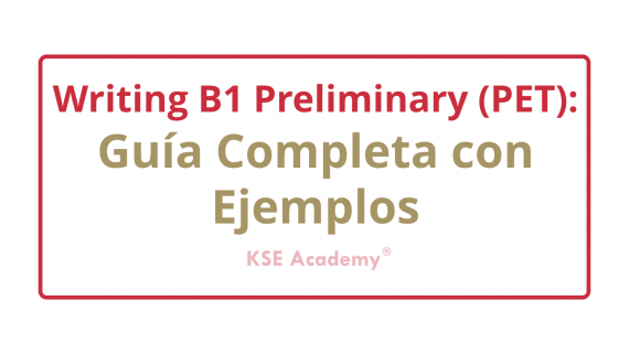 B1 Preliminary (PET): Writing Part 1 – Task 3 | KSE Academy